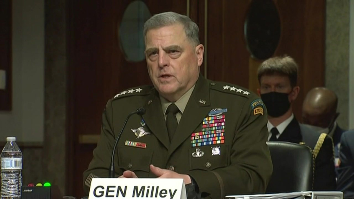 Defense secretary pulls Trump critic Gen. Milley’s security clearance ...