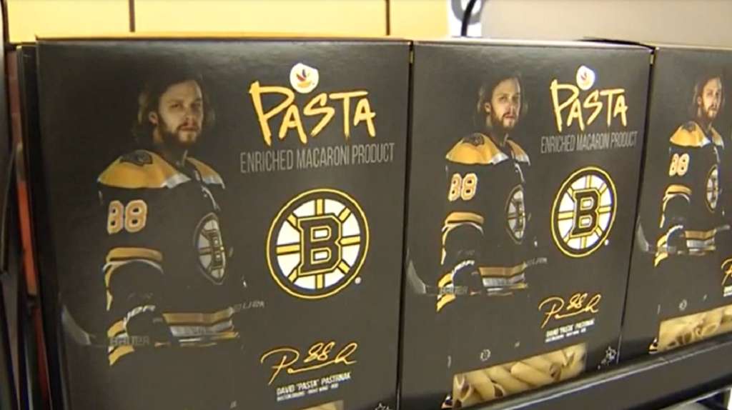 Penne way you want it: Bruins star putting the pasta in Pastrnak ...