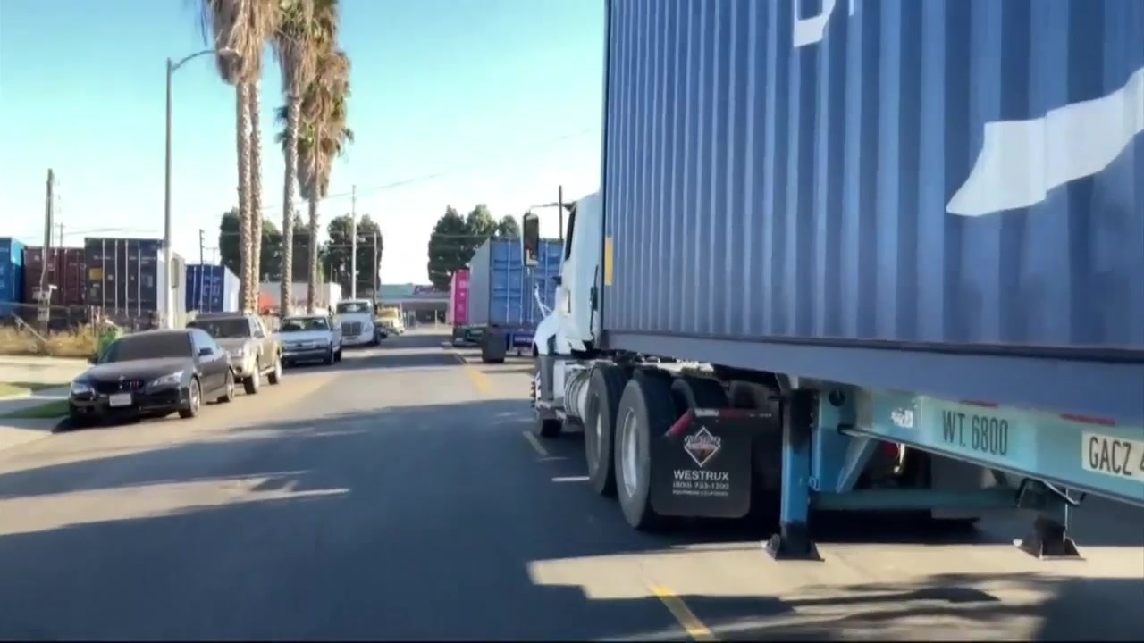 Cargo backlog creates traffic headaches on sea and land - Boston News ...