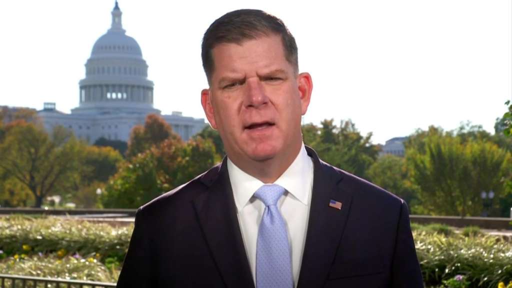 Labor Secretary and former Boston Mayor Marty Walsh expected to leave ...