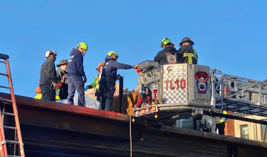 Worker suffers leg injury at construction site in Boston - Boston News ...