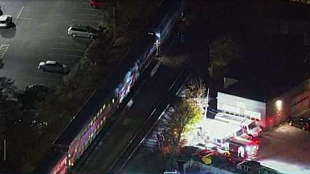 Commuter rail train catches fire in Waltham - Boston News, Weather ...