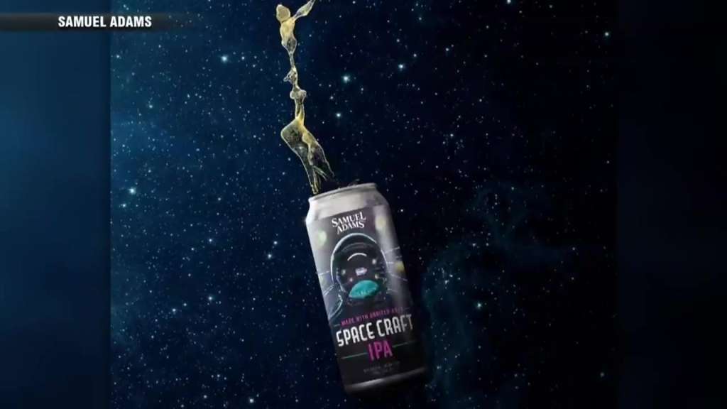 Samuel Adams Space Craft IPA made with hops that orbited Earth – Boston ...