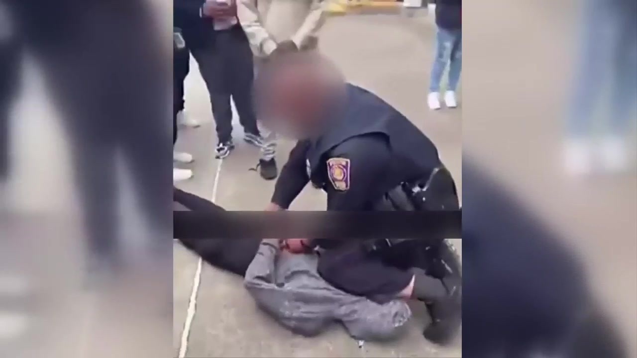 Investigation underway after video shows Brockton police officer ...