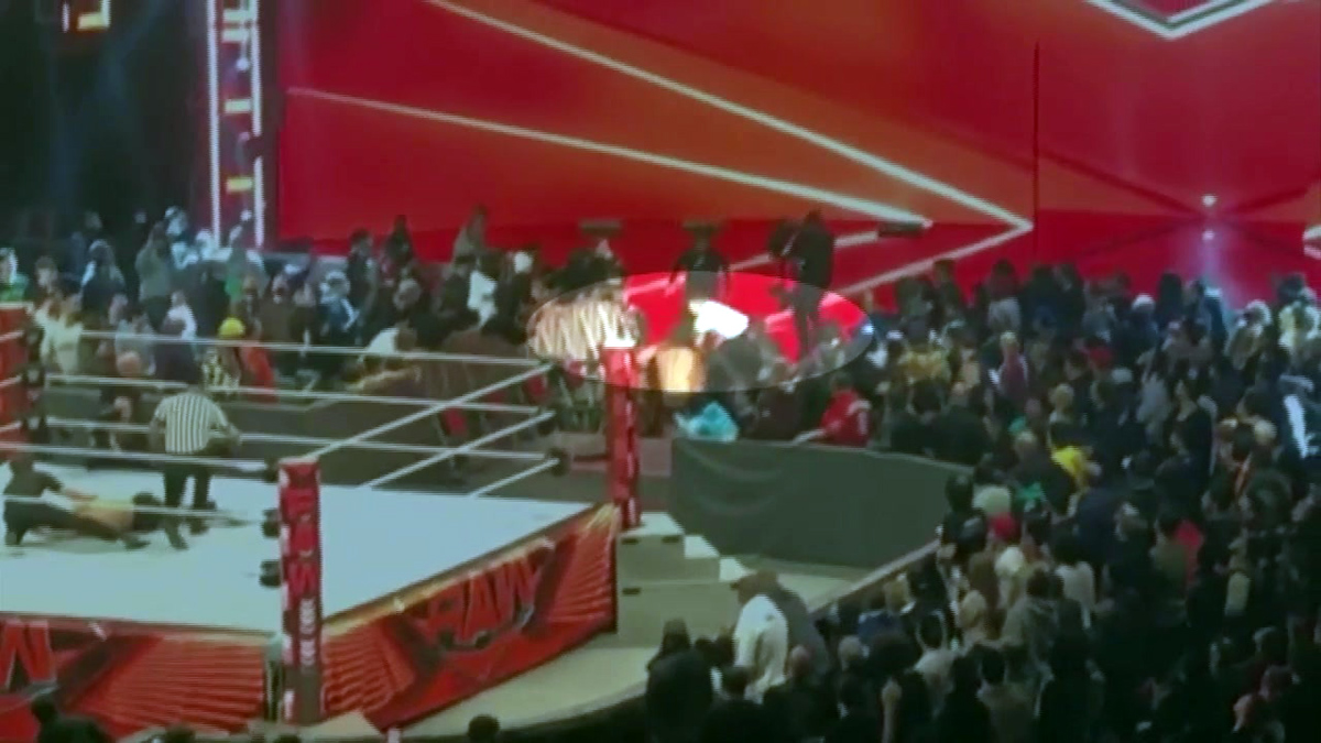 WWE superstar attacked by fan in middle of live broadcast - Boston News ...