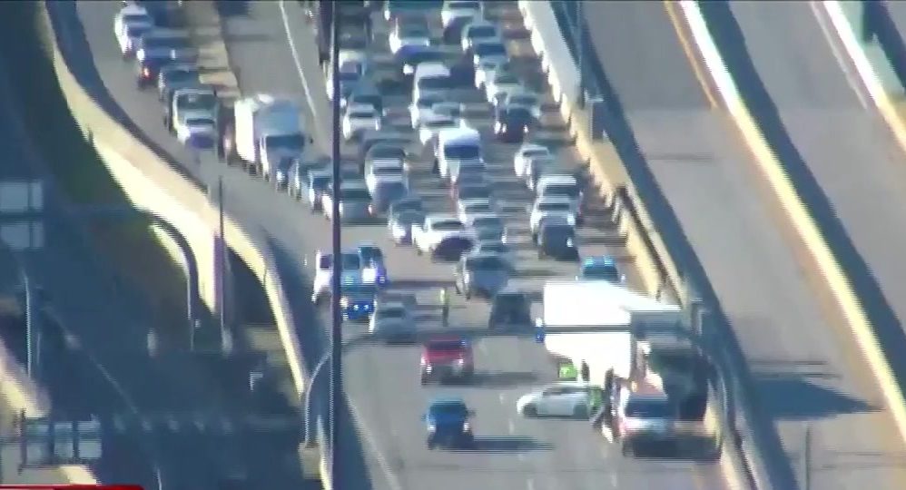 Traffic delayed on I-93 in Boston following crash involving tractor ...