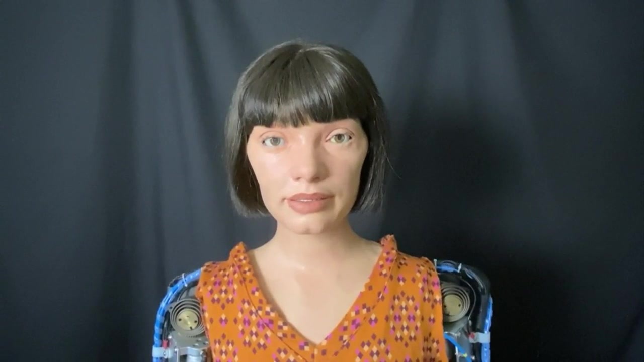 Meet the robot that can write poetry and create artworks - Boston News ...