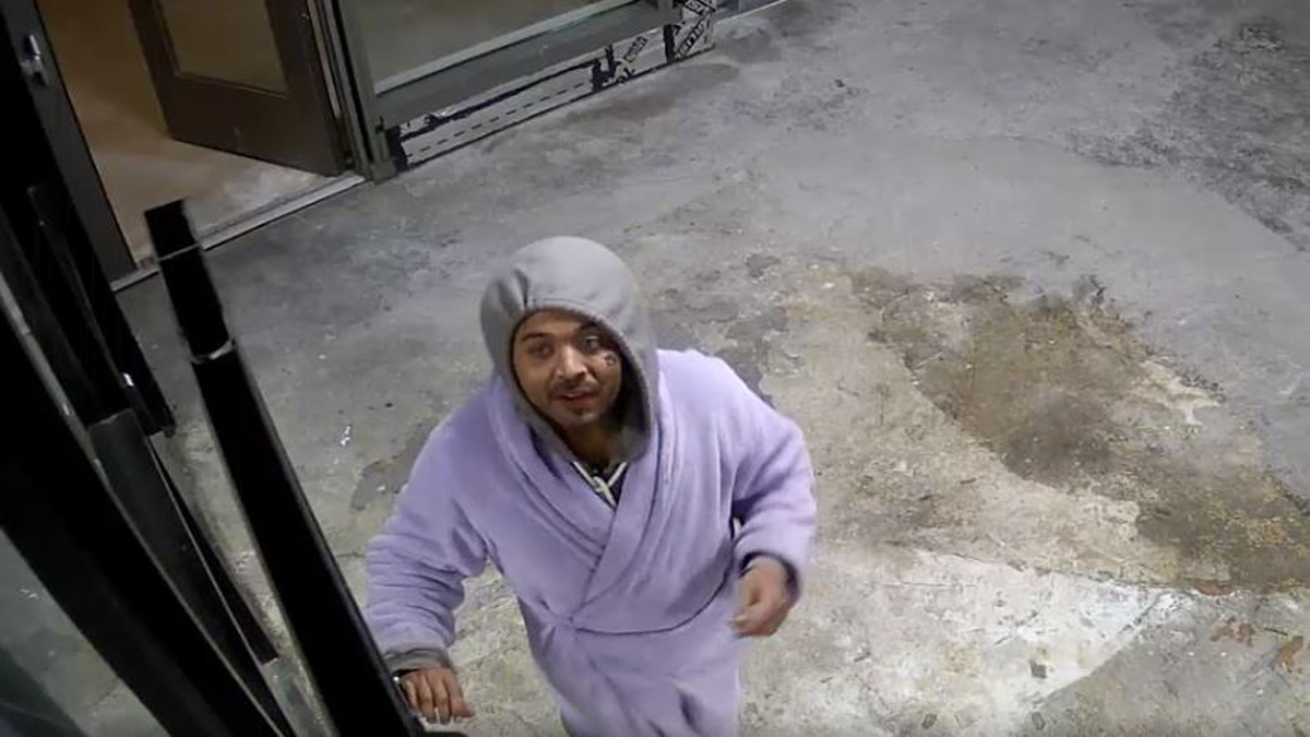 Cambridge police release video of ‘bathrobe bandit’ stealing packages ...