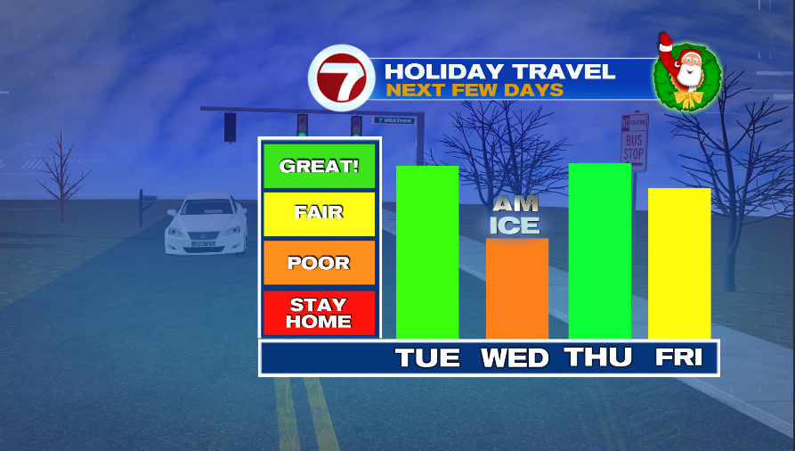 Low 40s Tuesday, Icy Conditions Possible Wednesday Morning - Boston ...