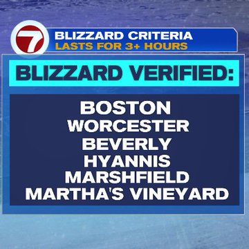 First Official Blizzard Since March 2018 - Boston News, Weather, Sports ...