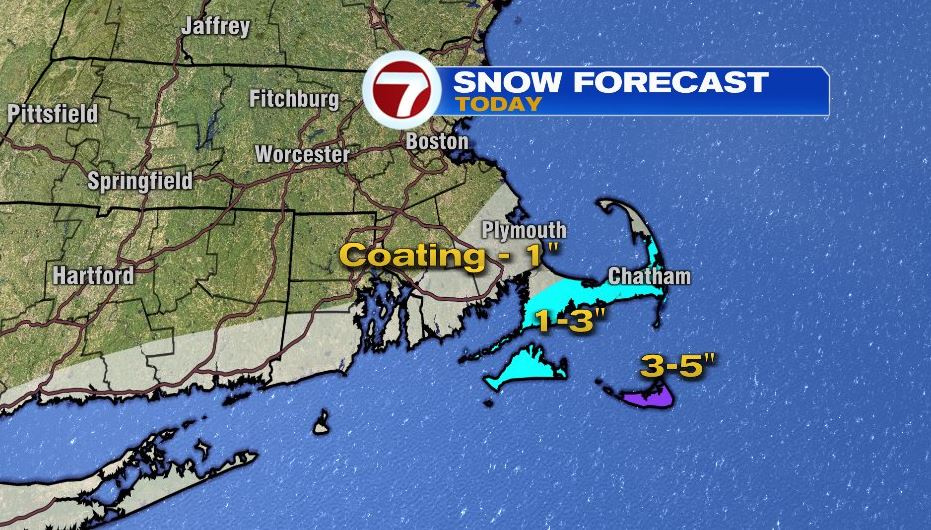 Storm to bring up to 3 inches of snow to Nantucket, parts of Cape Cod ...