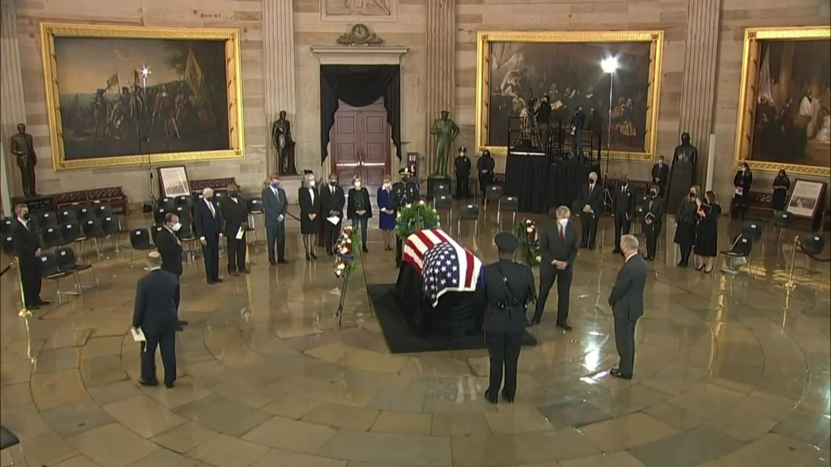 Former Senate leader Harry Reid lies in state at Capitol - Boston News ...