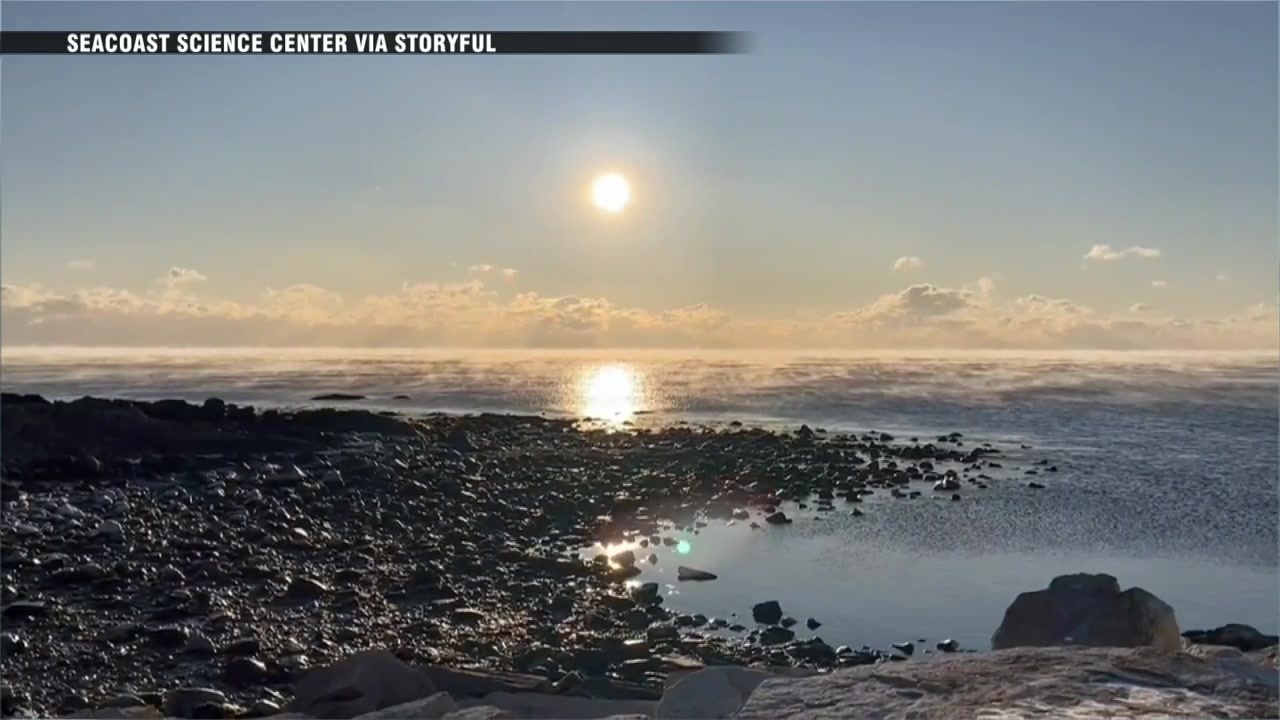 Stunning videos show sea smoke in parts of New England - Boston News ...