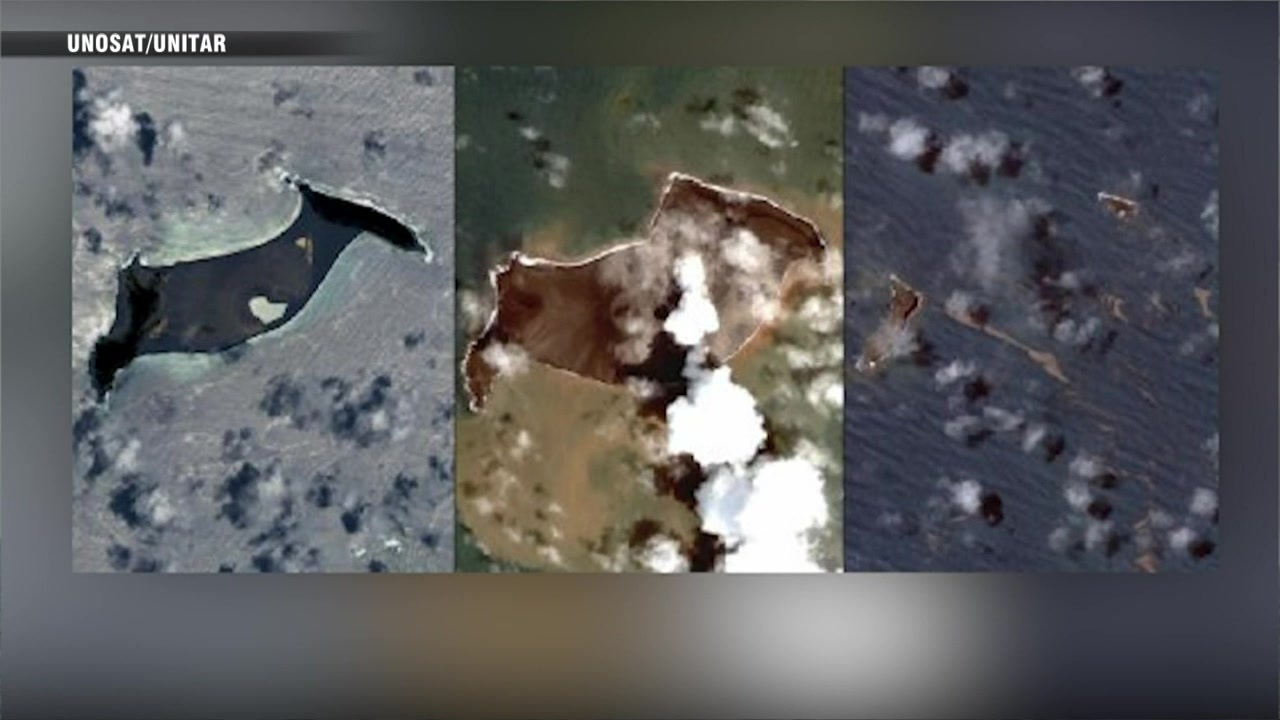 First images of Tonga volcano damage show entire communities covered in ...