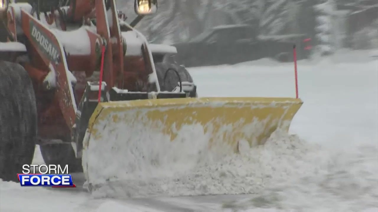 Snow, slush turn to ice as the temperatures dip across the Bay State ...