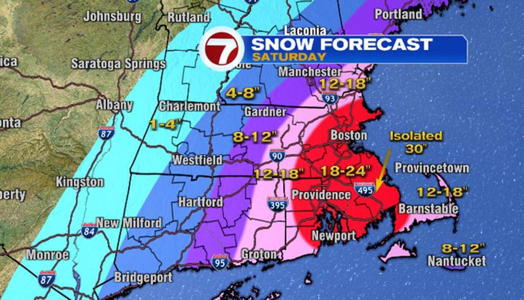 Winter storm declared blizzard in Boston and other Mass. communities ...