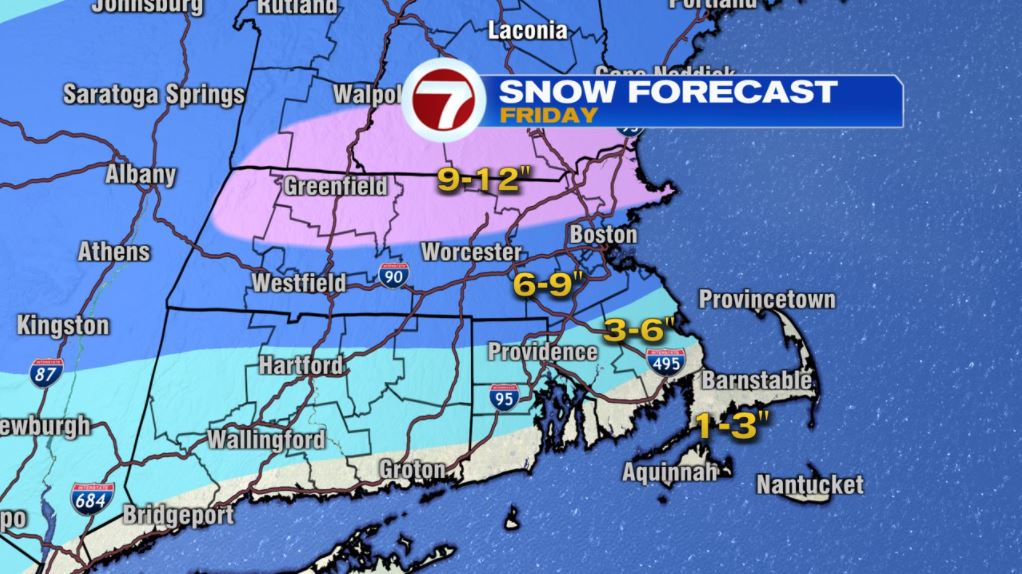 Winter storm warning issued for most of Mass. as residents brace for up ...