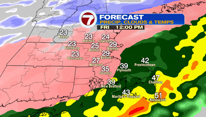 Rain Flips to an Icy Mix Making for Slick Travel Today - Boston News ...