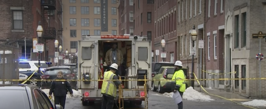 Underground electrical fire sends flames shooting out of manhole in ...
