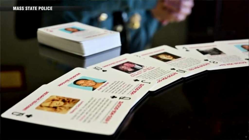 Mass. authorities create deck of playing cards featuring victims of ...