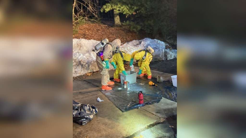 Investigators uncover apparent clandestine meth lab in Norton woods ...