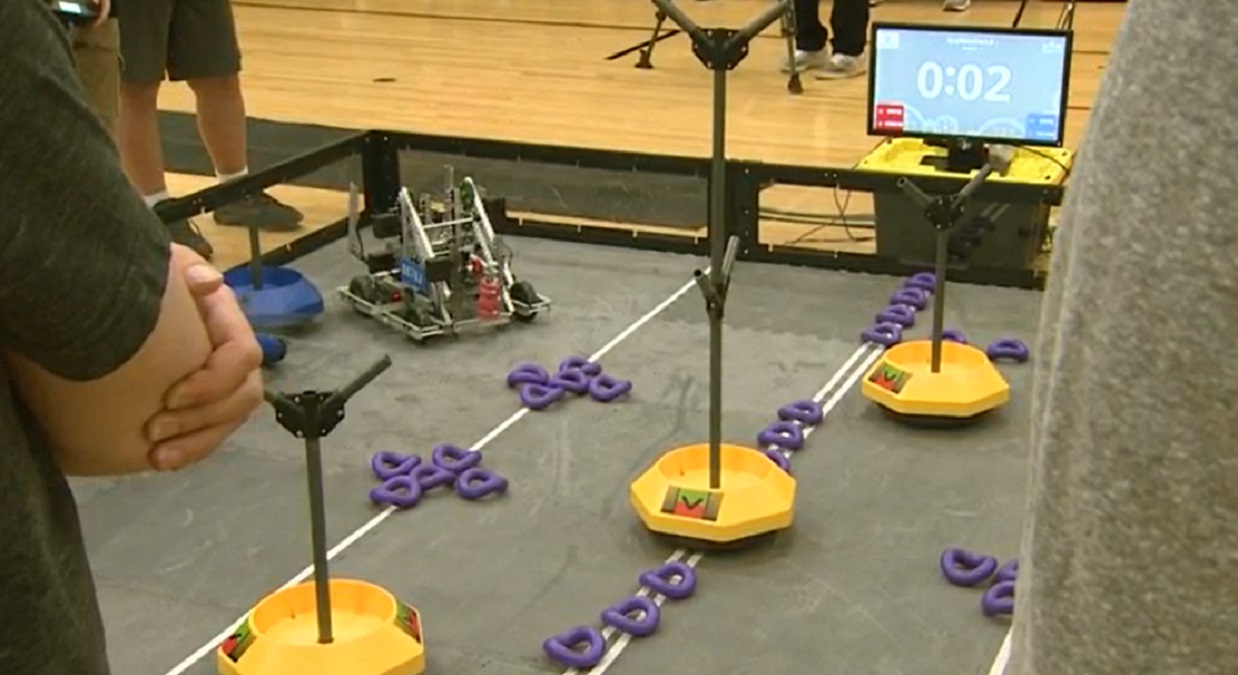 Students check out tech at robotics tournament in Framingham - Boston ...