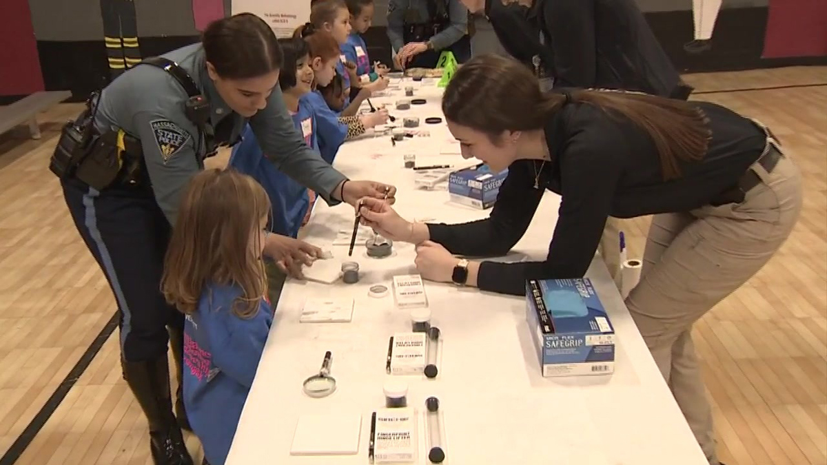 Young girls get first-hand look at a career as a police officer ...