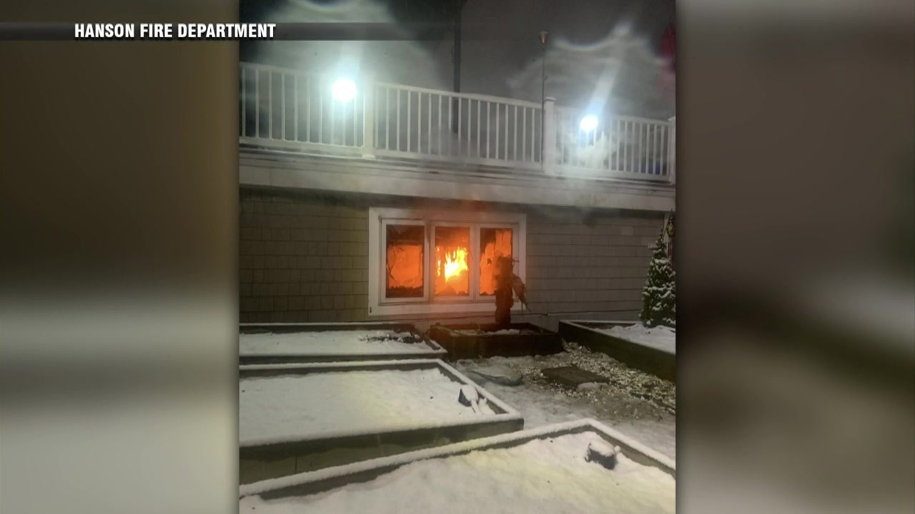 Family displaced after home catches on fire in Hanson - Boston News ...