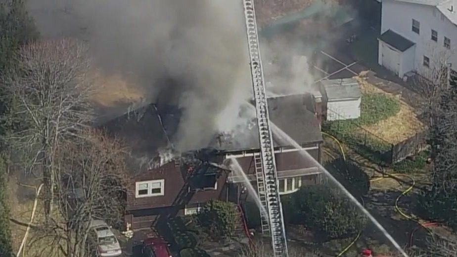 Firefighters battling Needham house fire – Boston News, Weather, Sports ...