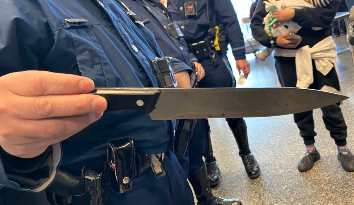 TSA officers at Logan Airport find butcher knife in baby’s car seat ...