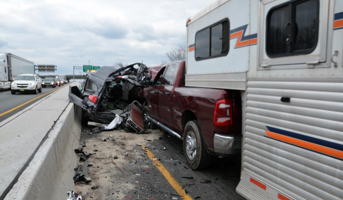 Police: Human corpse ejected from transport vehicle in wreck involving ...