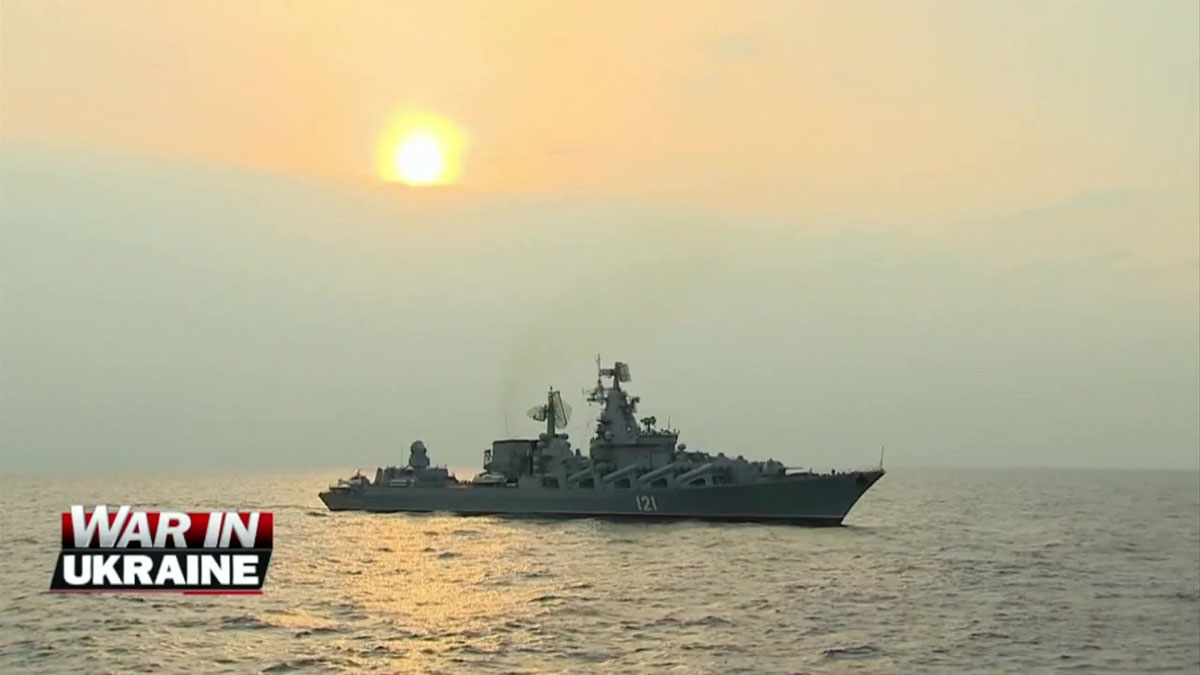 Russia’s damaged Black Sea flagship sinks in latest setback - Boston ...
