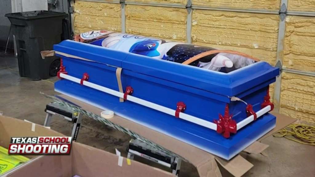 A family-run company has donated 19 custom caskets for victims of the ...
