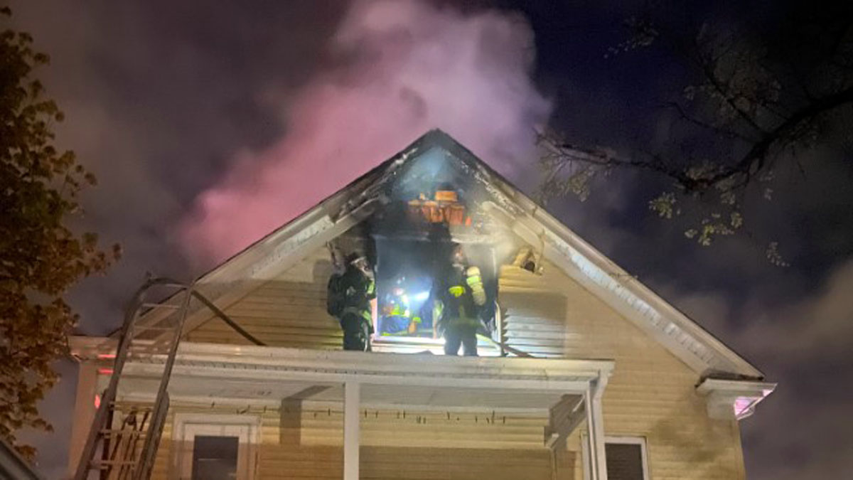 1 hospitalized, 2 displaced after fire scorches Boston home - Boston ...