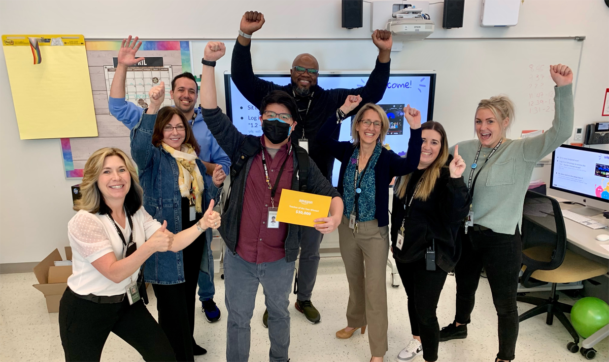 Lynn educator named Amazon ‘Teacher of the Year’ - Boston News, Weather ...