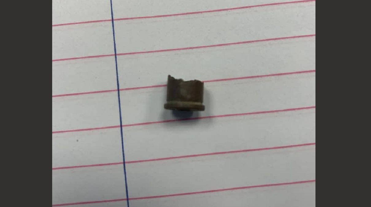Police investigating after student finds old, rusted bullet casing at ...