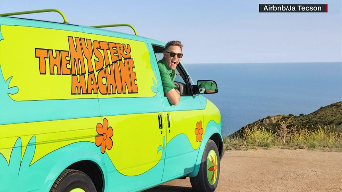 Airbnb offers a groovy stay in the Mystery Machine - Boston News ...