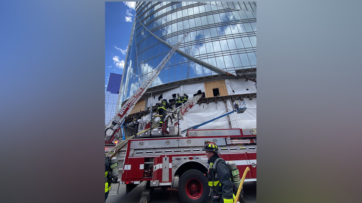 Boston firefighters battle second fire in as many months at Government ...