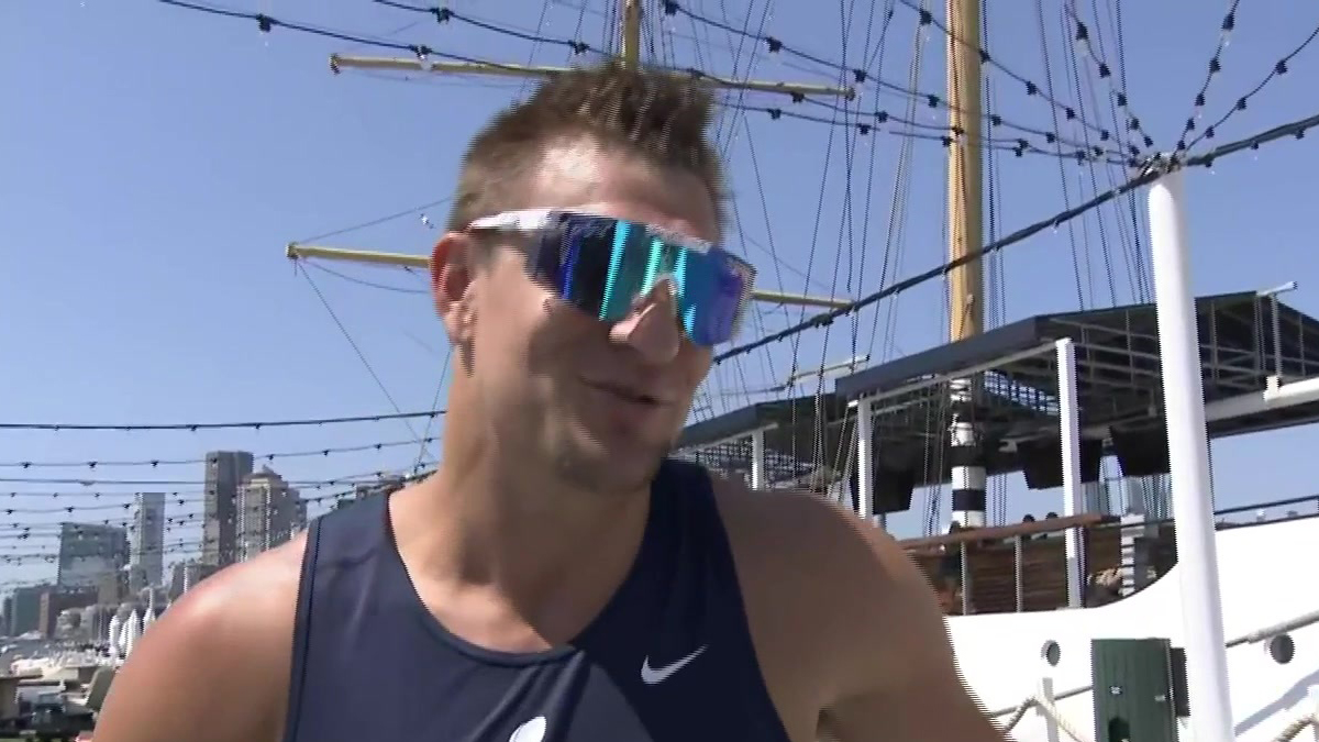 Gronk reaffirms commitment to retirement during visit to Boston ...