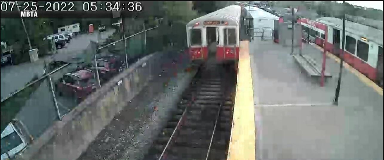 WATCH: Video shows a runaway Red Line Train zooming past Braintree ...