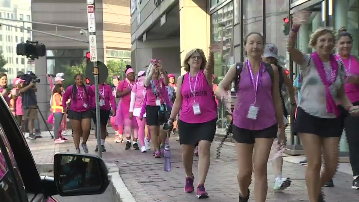 Breast cancer awareness group kicks off 3-day, 60 mile walk - Boston ...