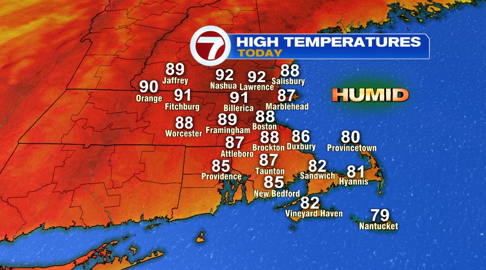 Another Hot Day - Boston News, Weather, Sports | WHDH 7News