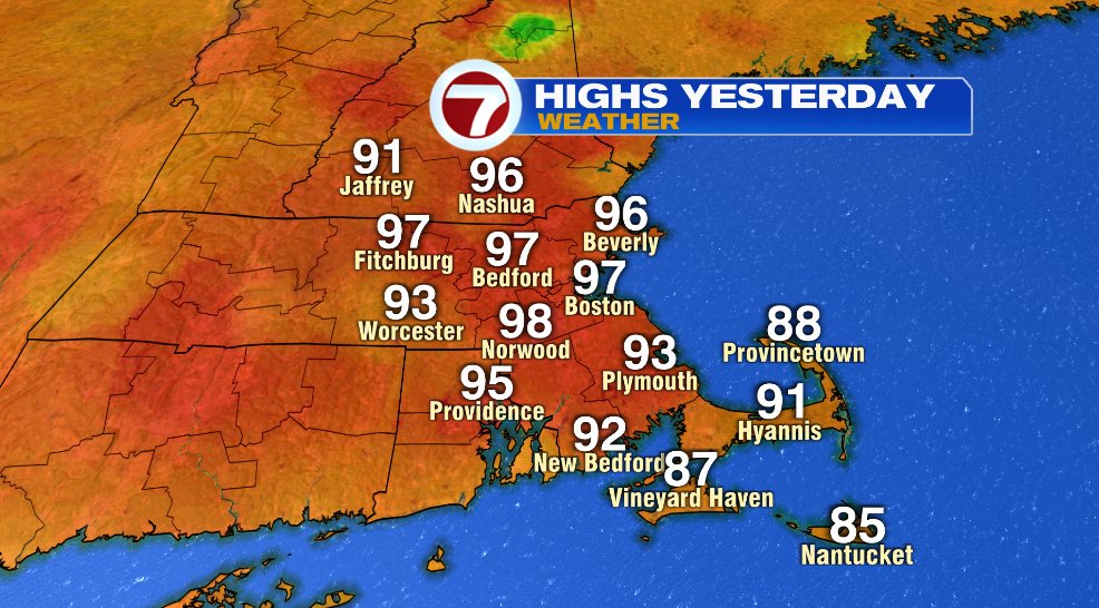 August Heat Wave Rolls On - Boston News, Weather, Sports | WHDH 7News