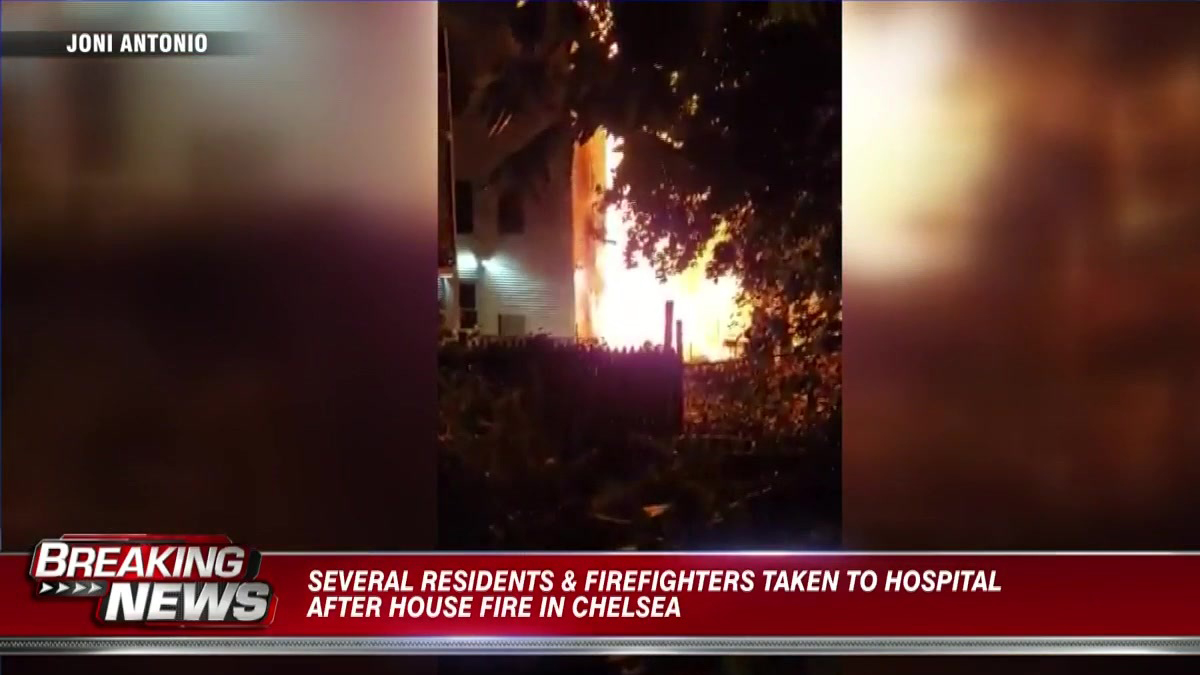 30 people displaced, 6 hospitalized after overnight house fire in ...
