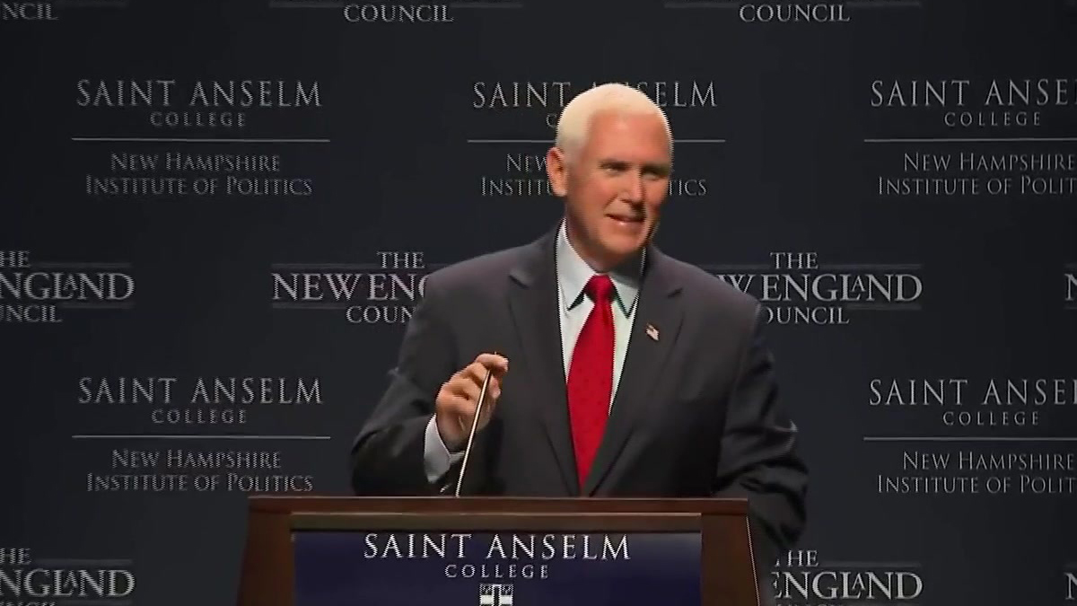 Former Vice President Pence filing paperwork launching 2024 ...