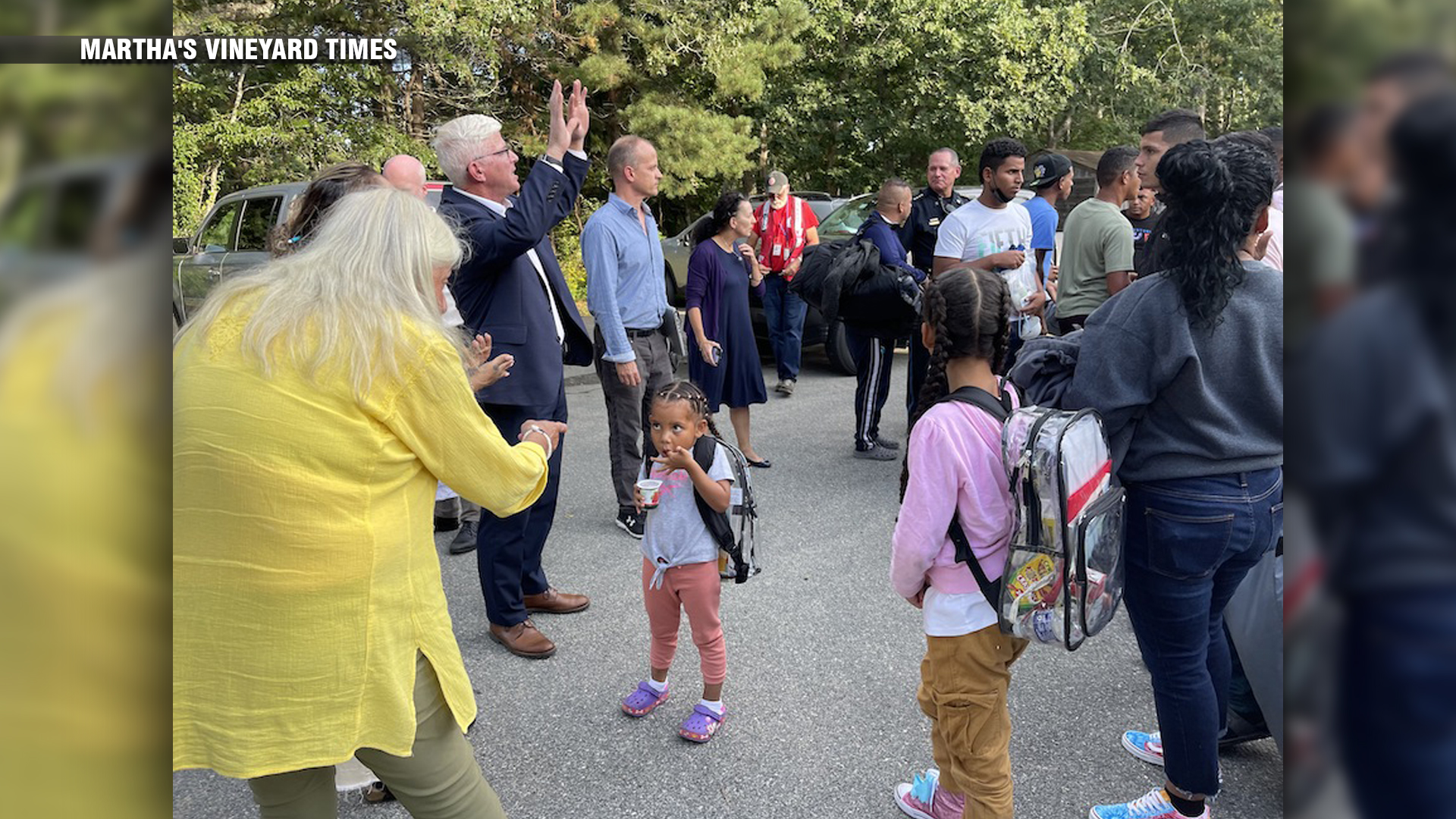 Dozens of migrants arrive unannounced on Martha’s Vineyard, prompting ...