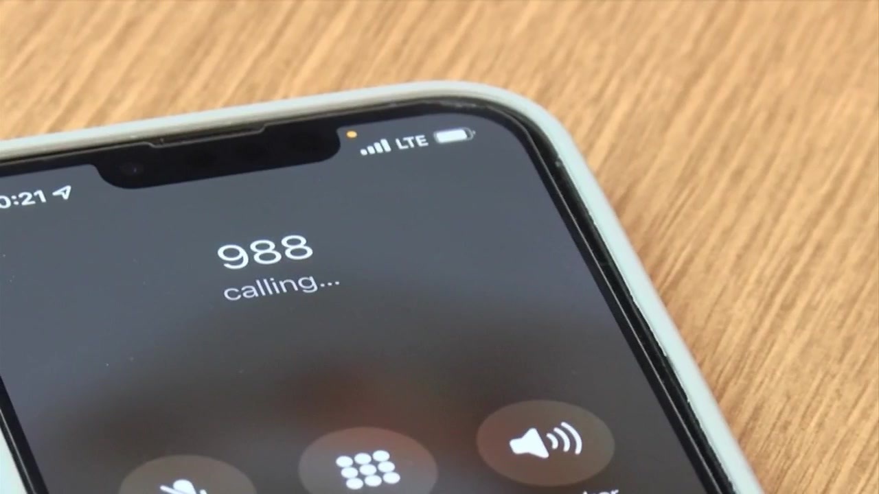 Calls to suicide prevention lifeline rose 45% after changeover to 988 ...