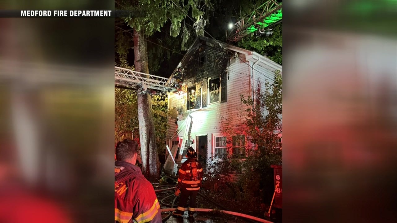 Crews investigating fire in Medford - Boston News, Weather, Sports ...