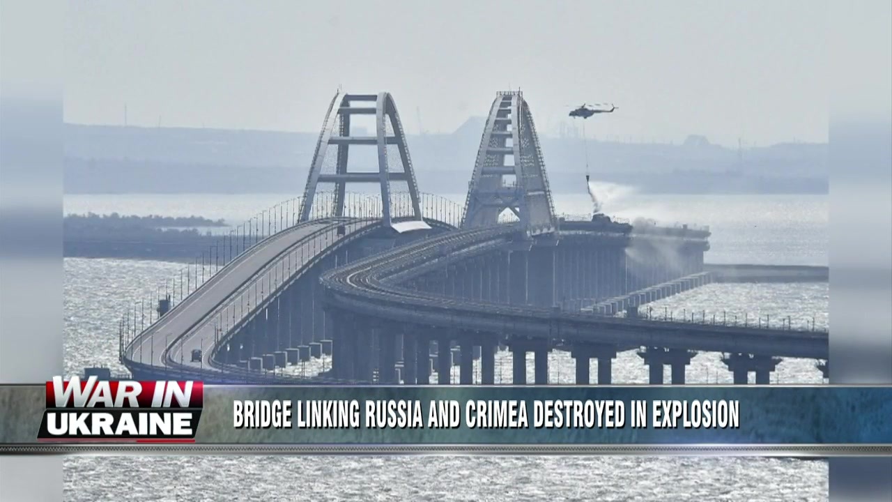 Massive blast cripples Crimea-Russia bridge, in blow to Putin’s war effort - Boston News ...