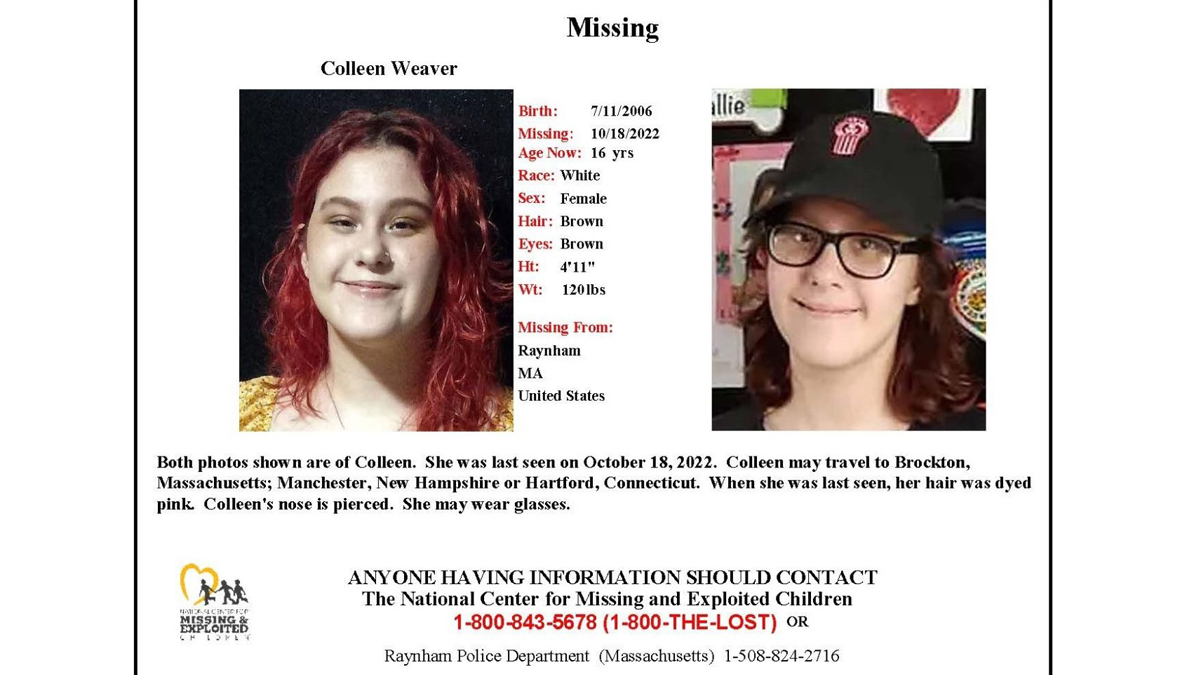 ‘we Just Need One Piece Of Information Missing Raynham Teen Believed